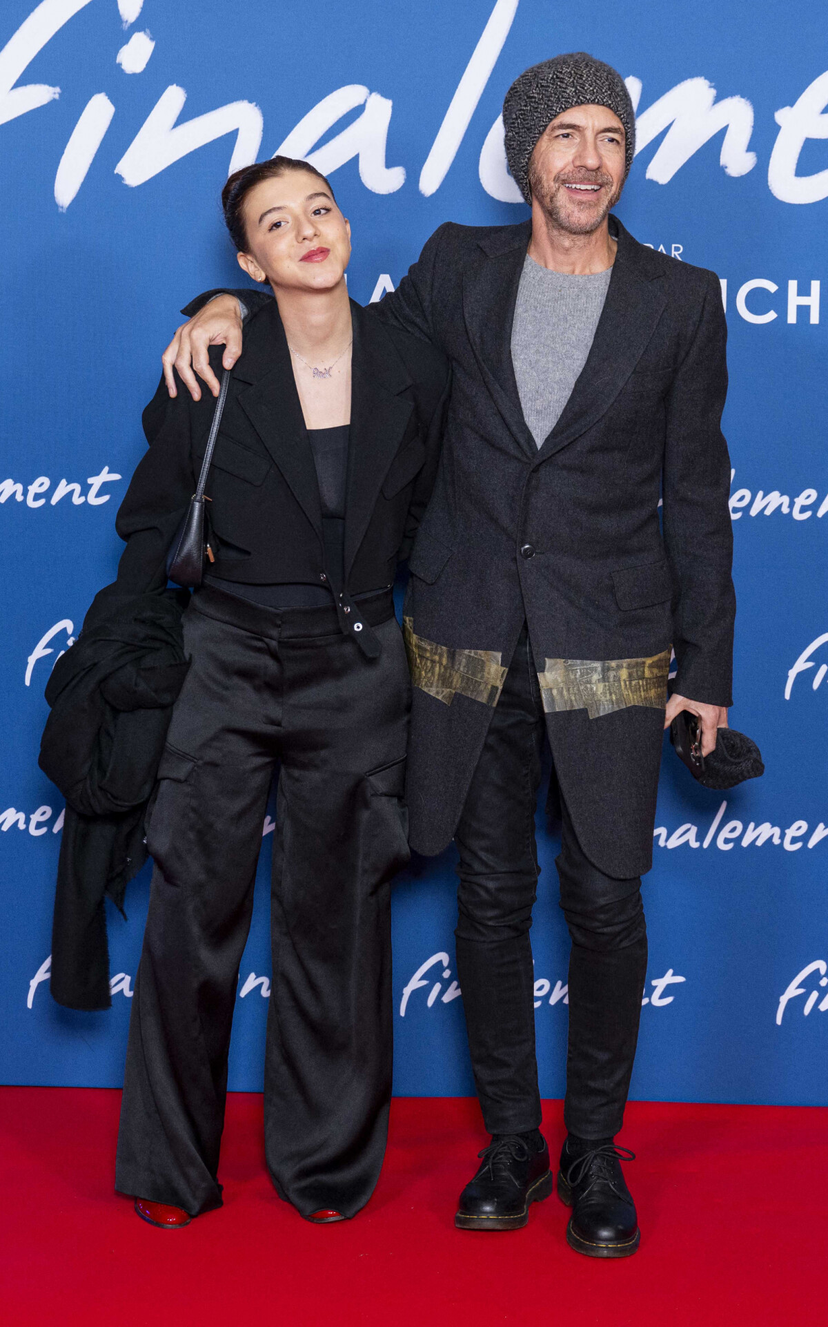 Photo : Calogero et sa fille Nina - Avant-première du film "Finalement ...