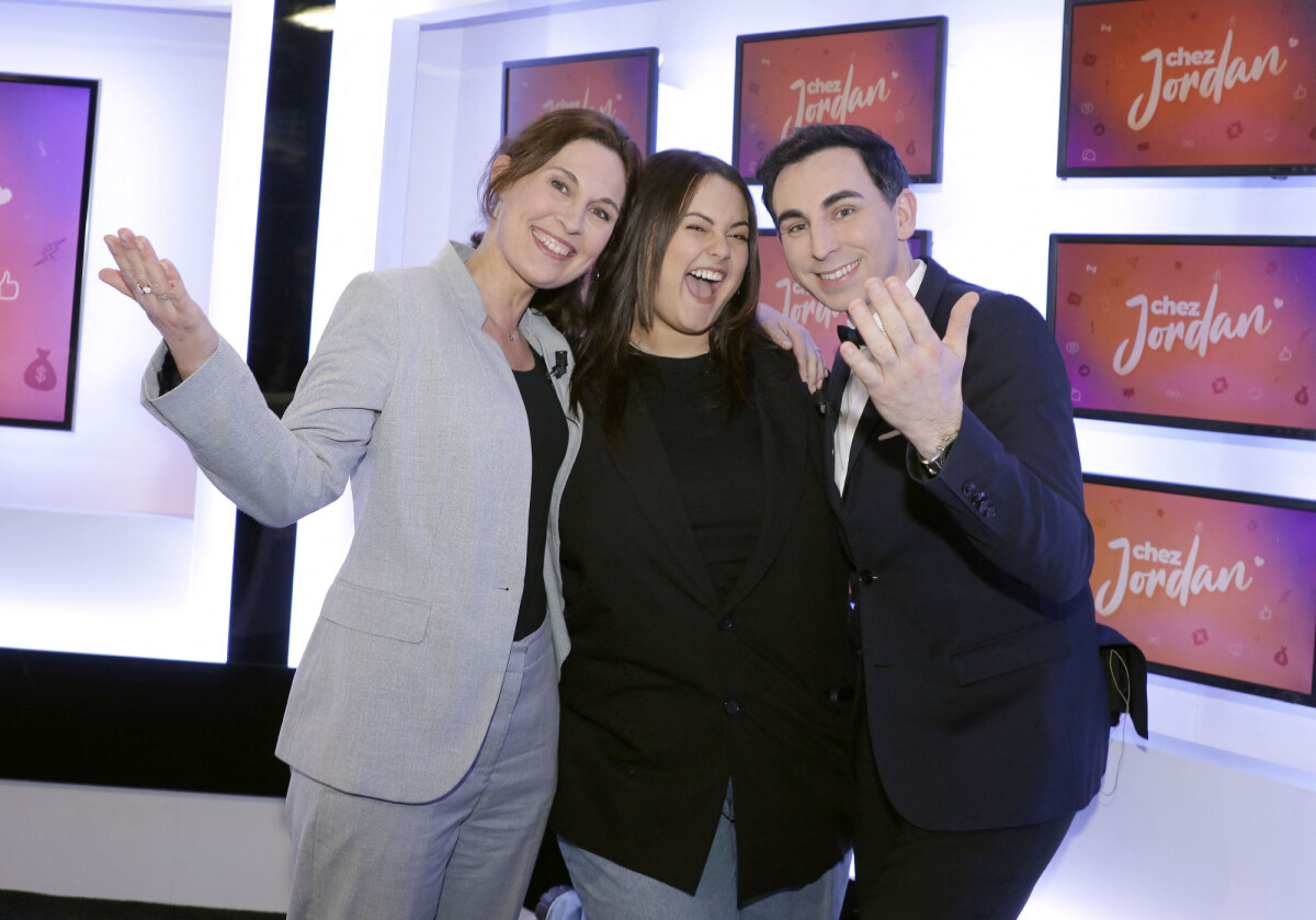 Photo : Dominique Lagrou-Sempère, Lou Pernaut et Jordan de Luxe lors de ...