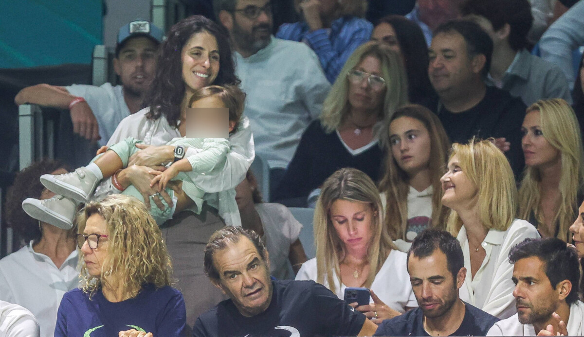 Photo : Il y avait aussi ses parents, Sebastian Nadal et Ana Maria ...