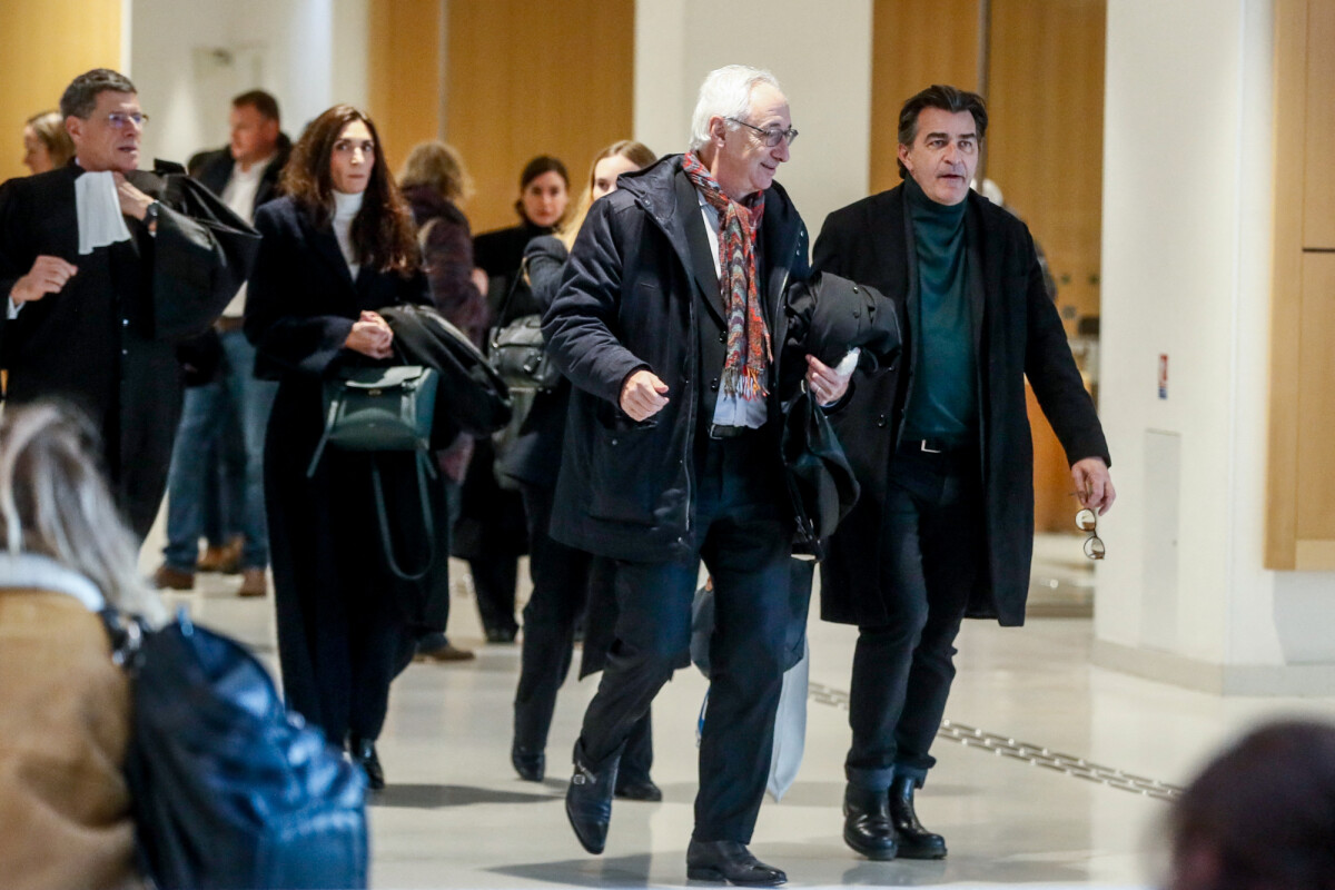 Photo : Le chef cuisinier Yannick Alléno arrive au tribunal accompagné ...