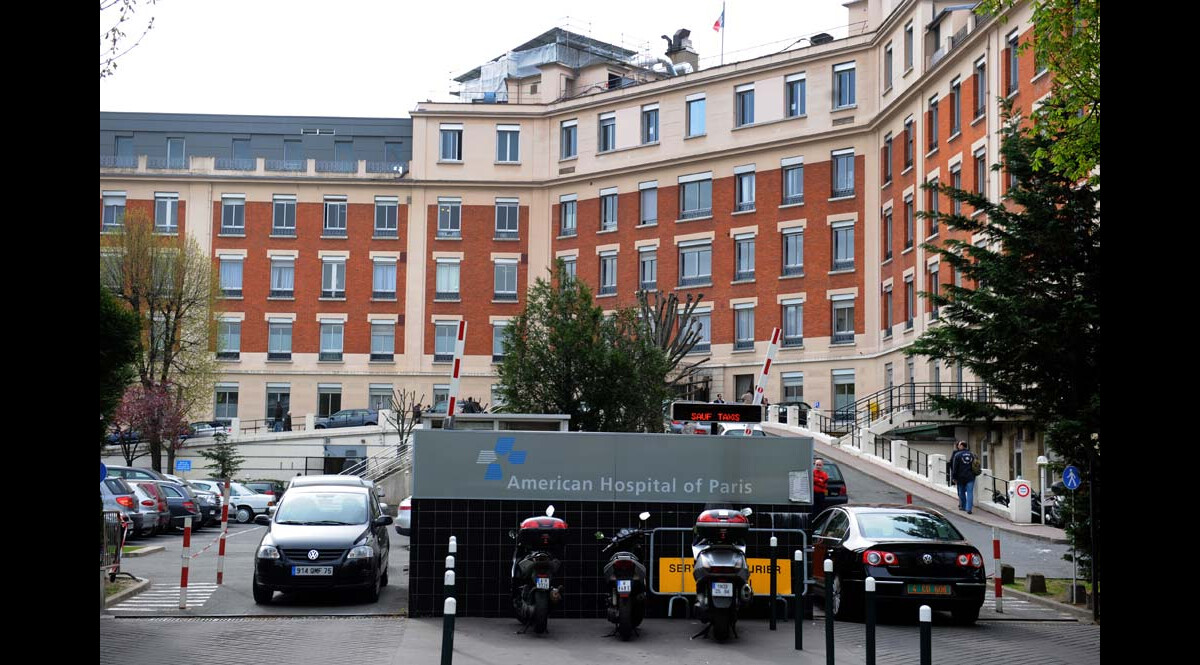 Photo : Whitney Houston était hospitalisée à l'hôpital américain de ...