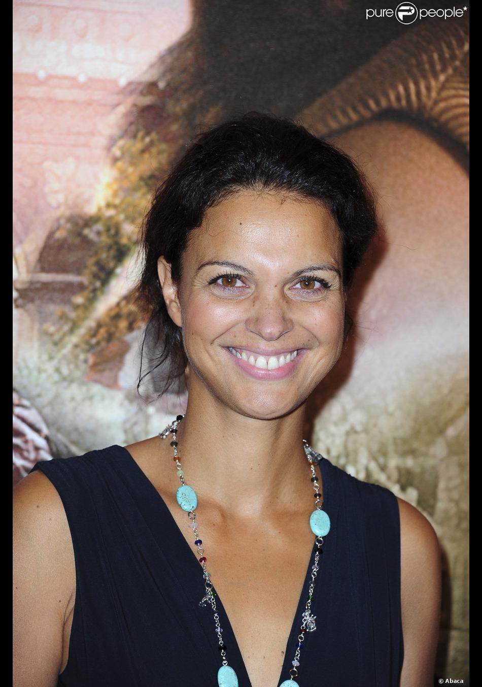 Isabelle Giordano lors de la présentation du film Ces amours-là à Paris ...