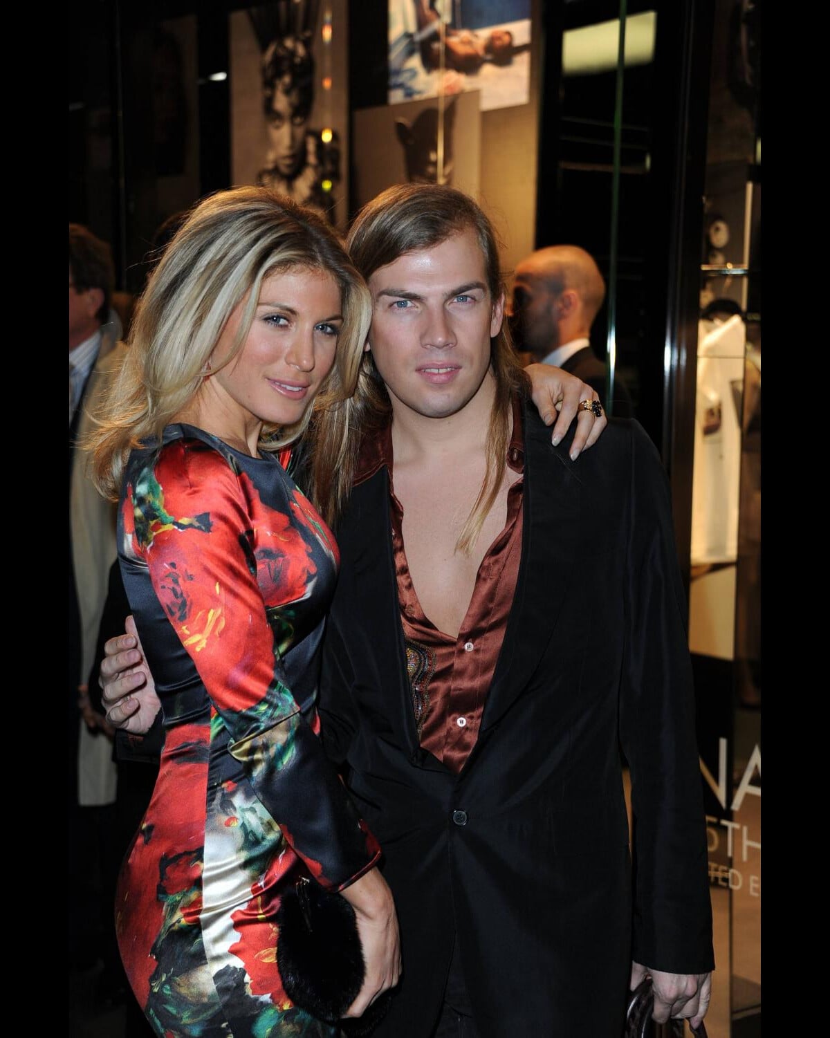 Photo : Christophe Guillarmé et Hofit Golan lors des 25 ans de carrière ...