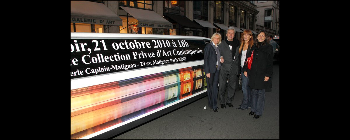 Photo : Sophie Descombin-Litras, Alain Delon, Sophie Delon lors du ...