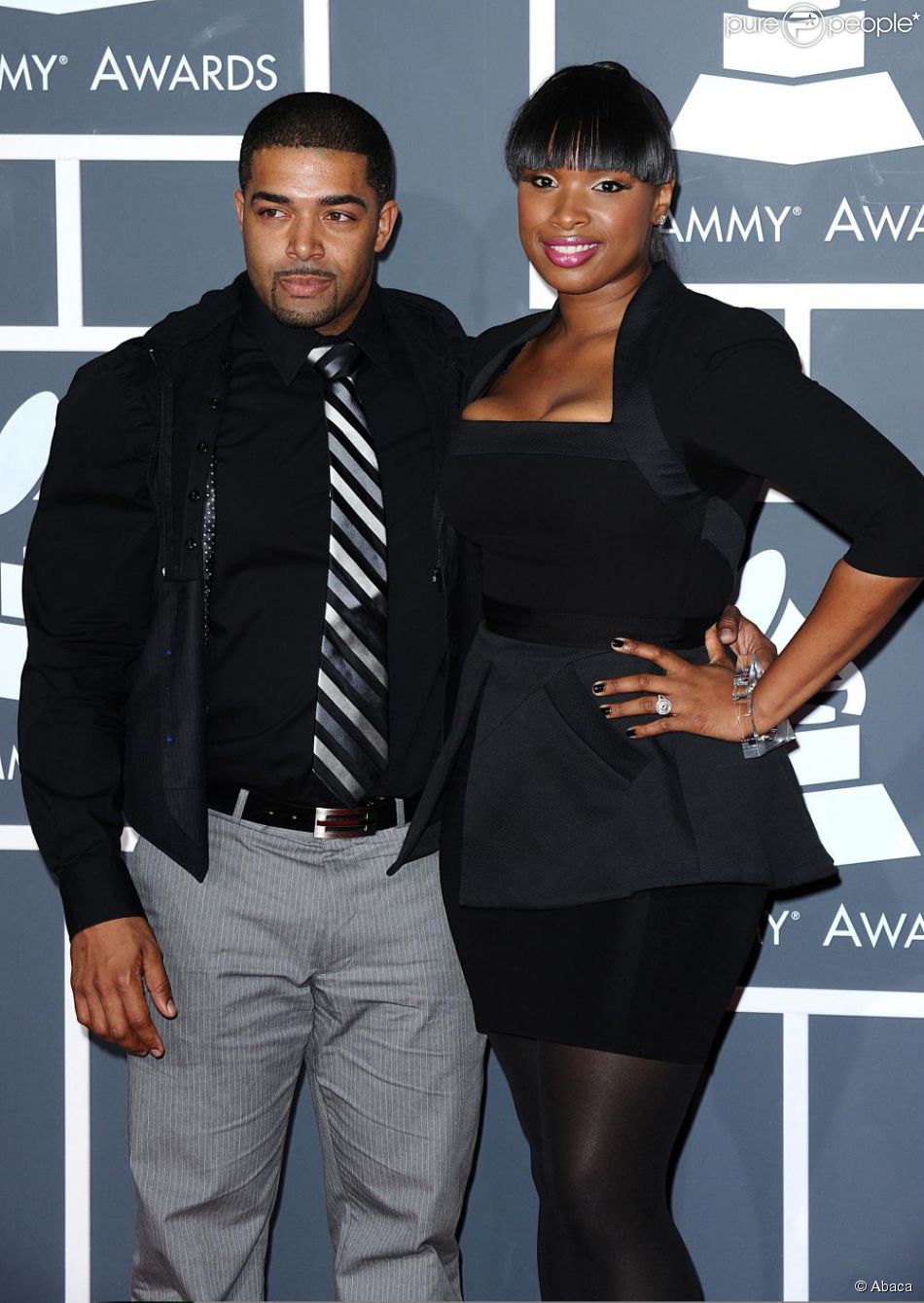Jennifer Hudson et son fiancé David - Purepeople