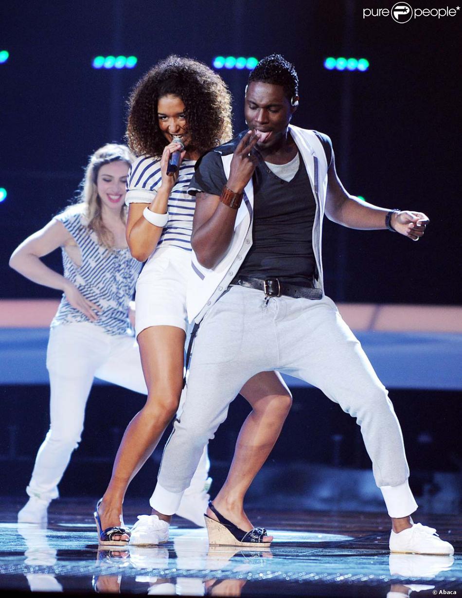 Jessy Matador à l'Eurovision, Oslo, le 29 mai 2010 - Purepeople