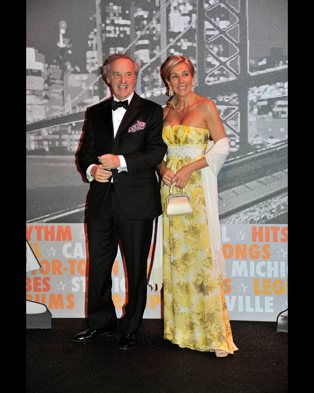 Photo : Marc Landeau et Monica Agusta au Bal de la Rose 2011, le 19 ...