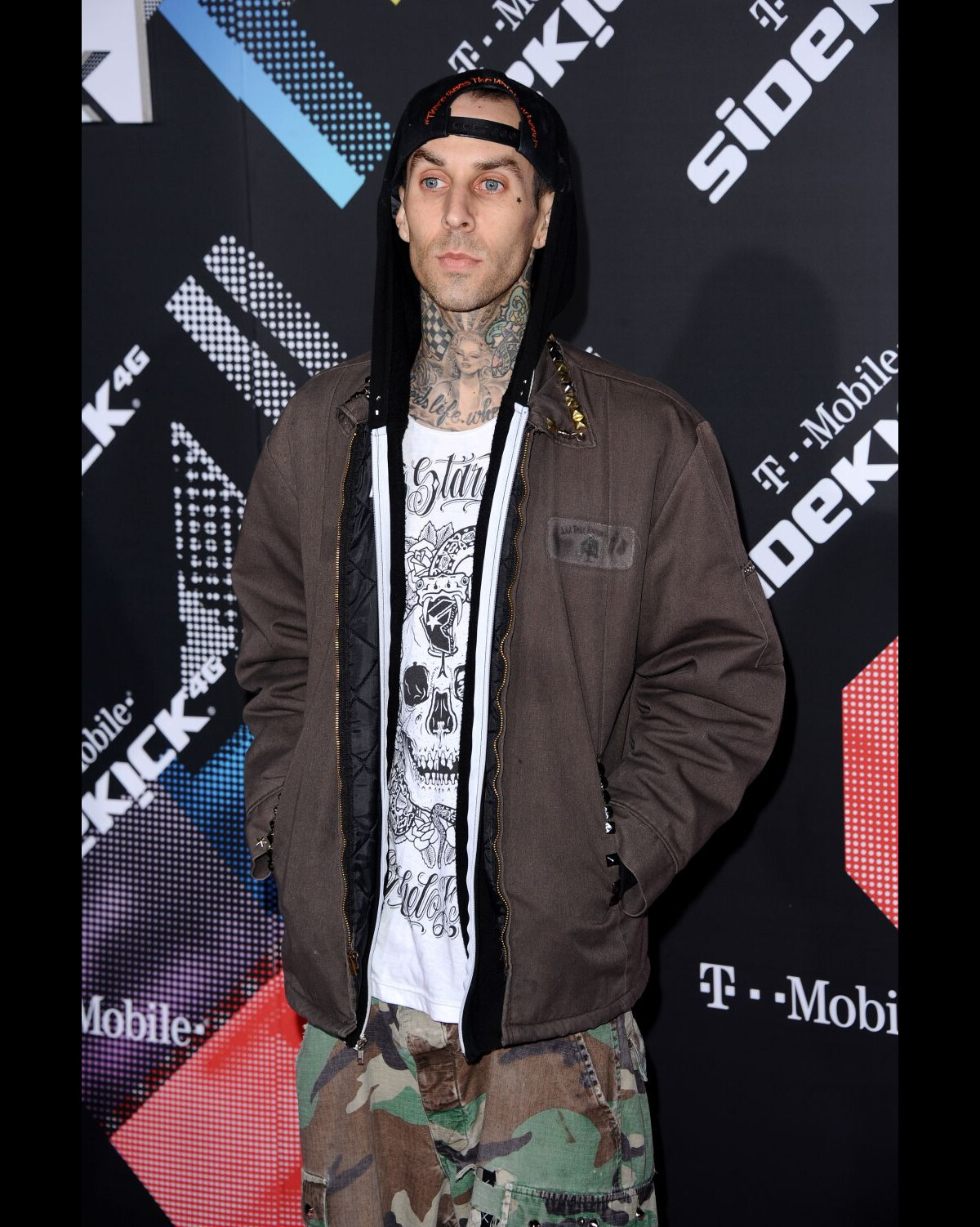 Photo : Travis Barker lors de la soirée T-Mobile Sidekick 4-G à Los ...