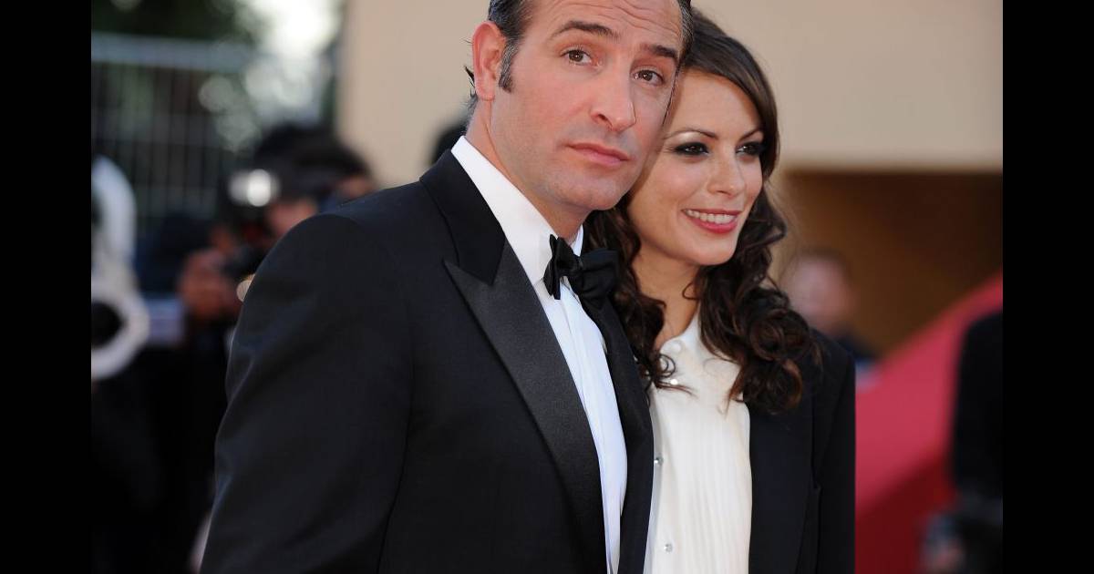 Jean et Bérénice Bejo lors de la projection du film The Artist, de ...