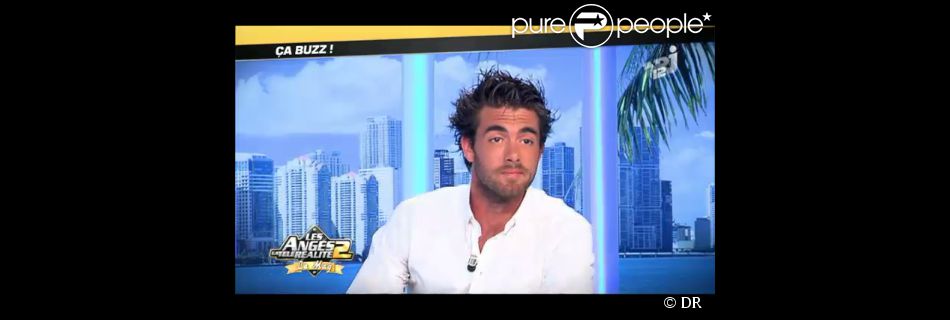 Jonathan, invité sur le plateau des Anges de la télé-réalité 2 : Miami ...