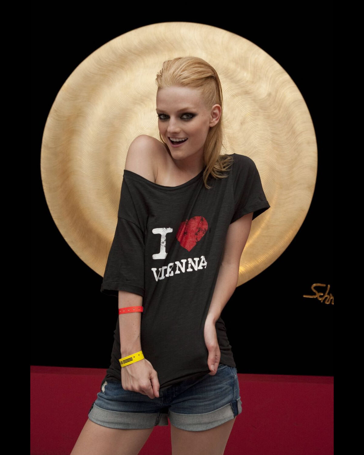 Photo : Lydia Hearst-Shaw à Vienne en juillet 2010 - Purepeople