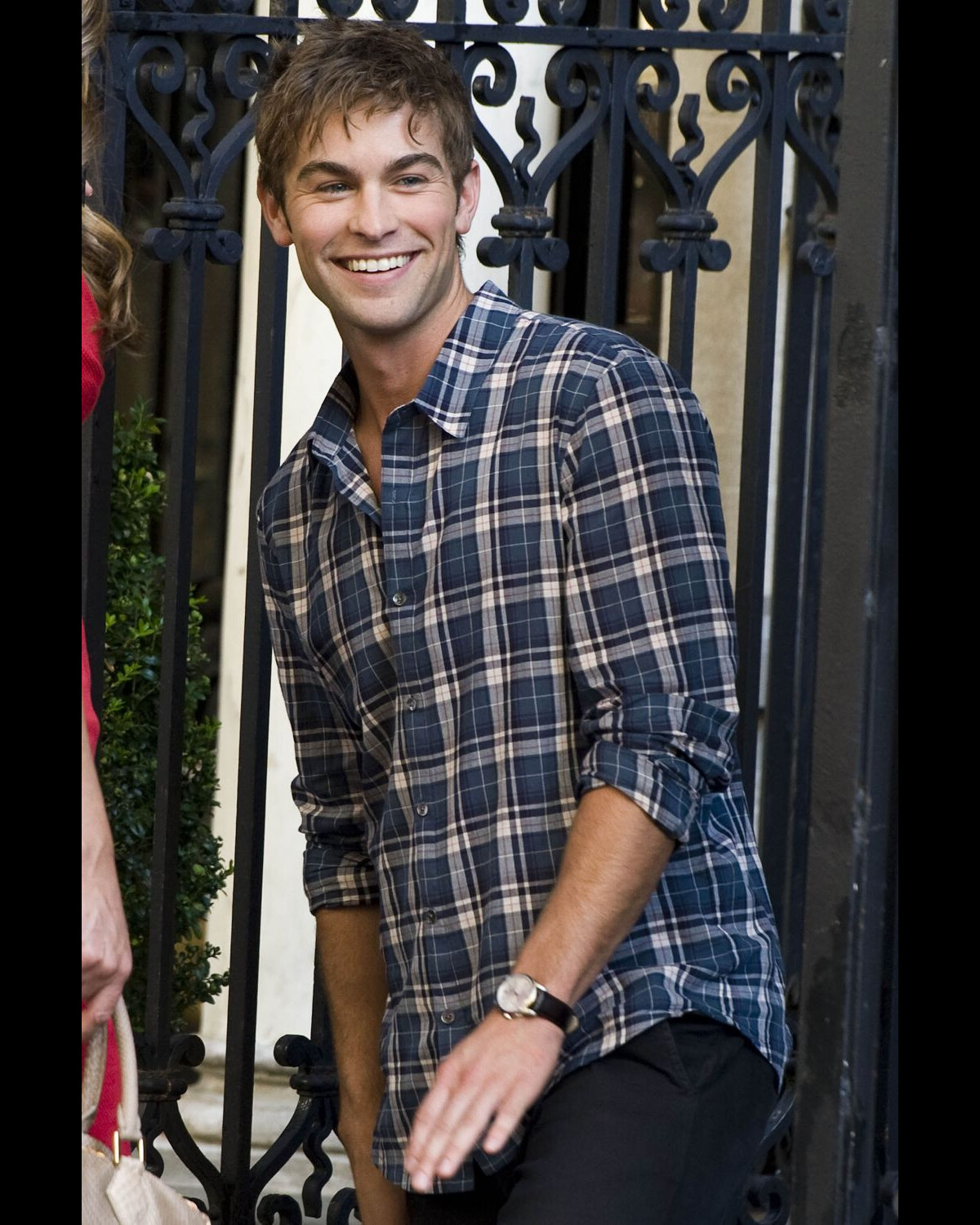 Photo : Chace Crawford sur le tournage de Gossip Girl, le 13 juillet ...