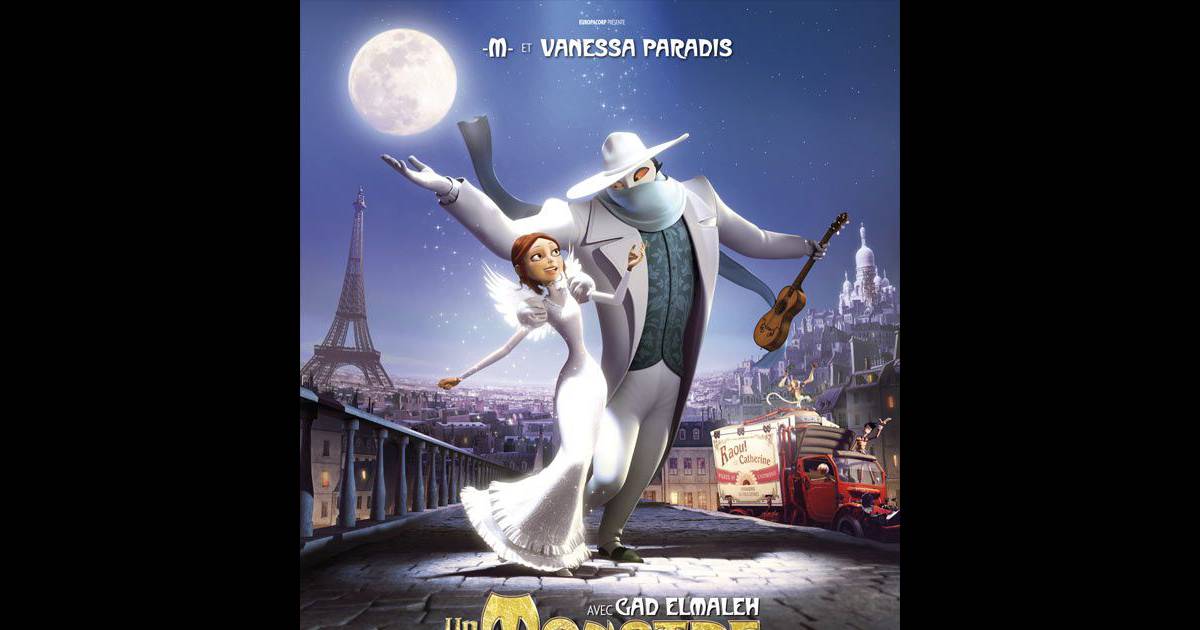 Affiche du film Un monstre à Paris - Purepeople