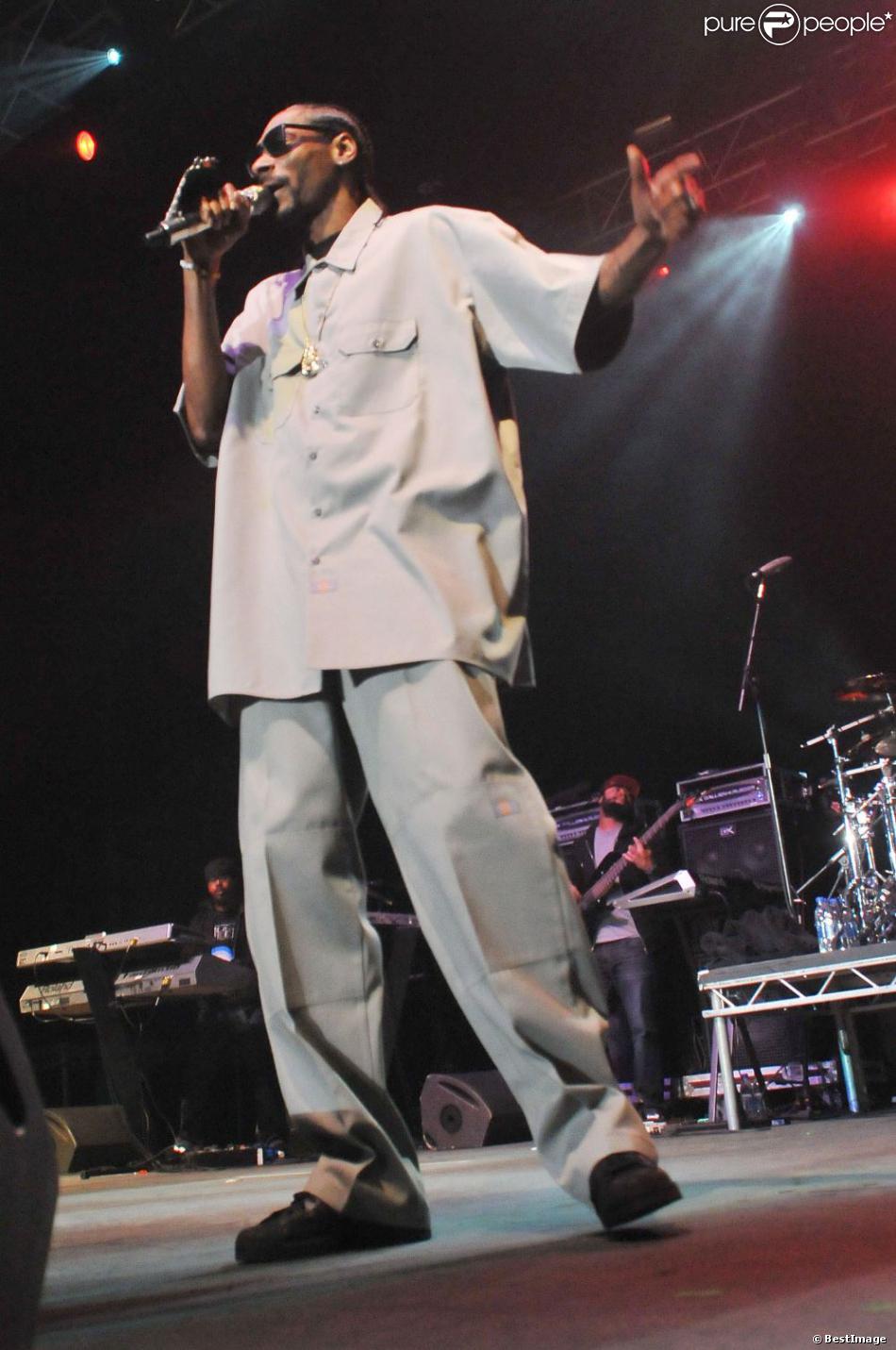Snoop Dogg en concert à Londres le 7 octobre 2011 - Purepeople