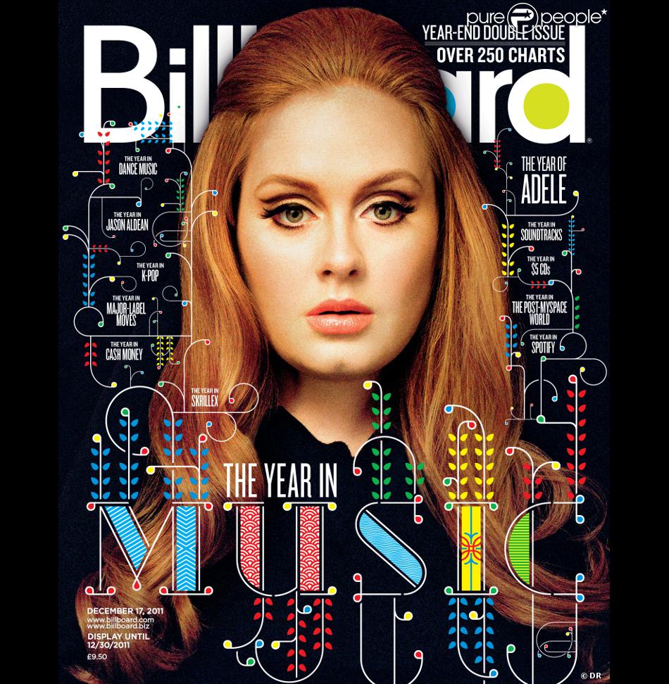 Adele - en couverture du magazine Billboard - décembre 2011. - Purepeople