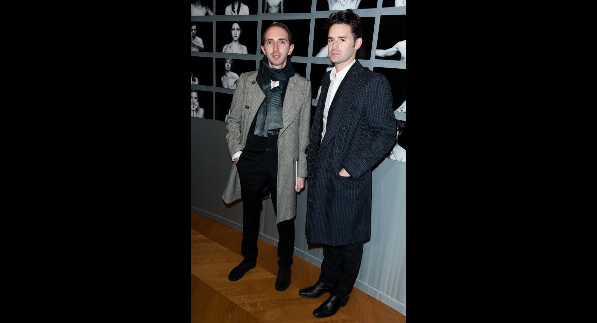 Photo : Mikael Bluch et Nicolas Maury lors de la soirée des Révélations ...