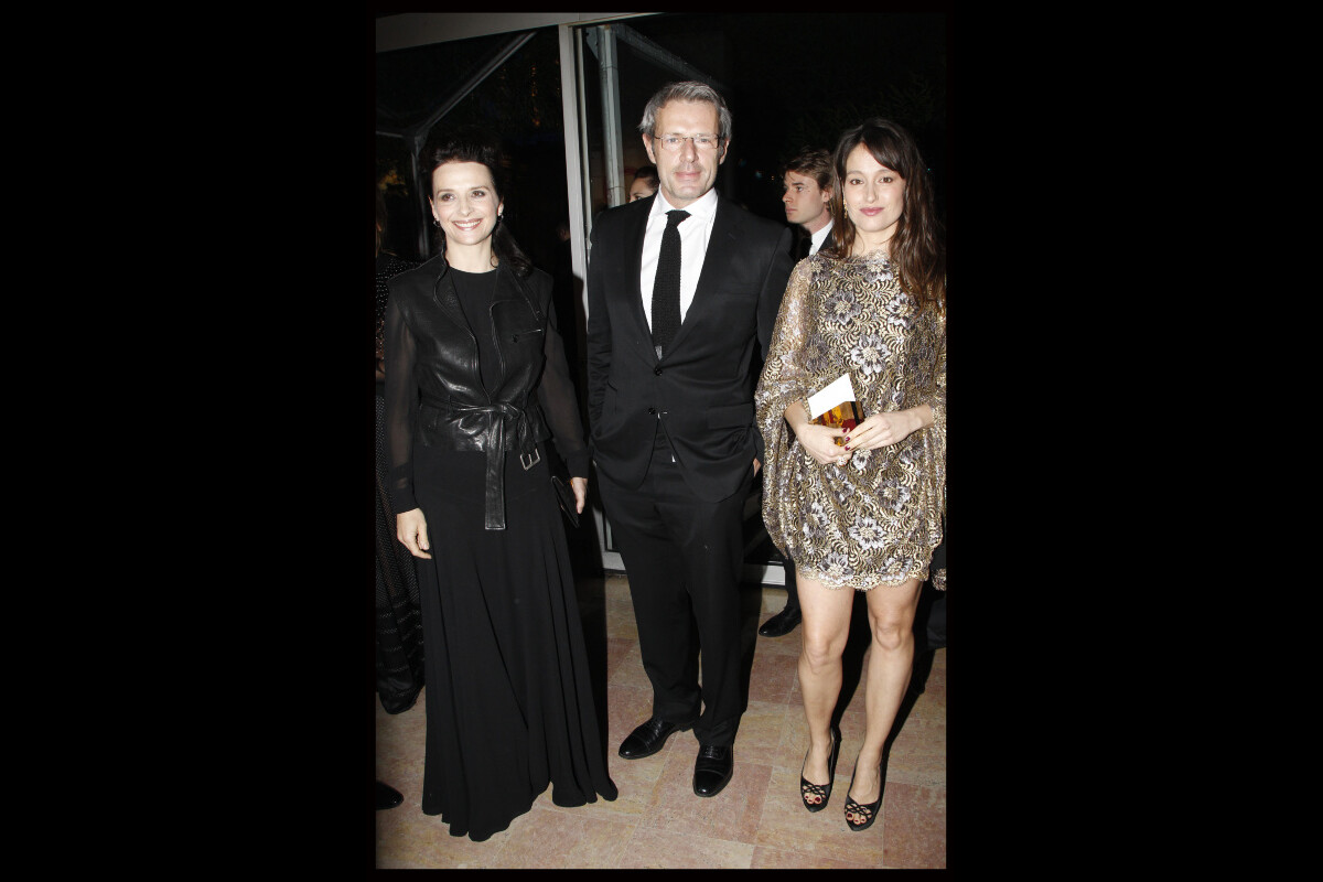 Photo : Juliette Binoche, Lambert Wilson et Marie Gillain au Dîner de ...