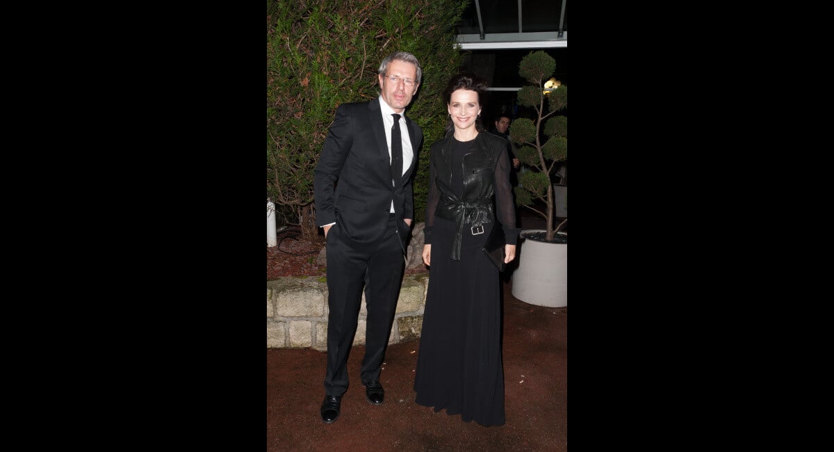 Photo : Lambert Wilson et Juliette Binoche au Dîner de la mode pour le ...