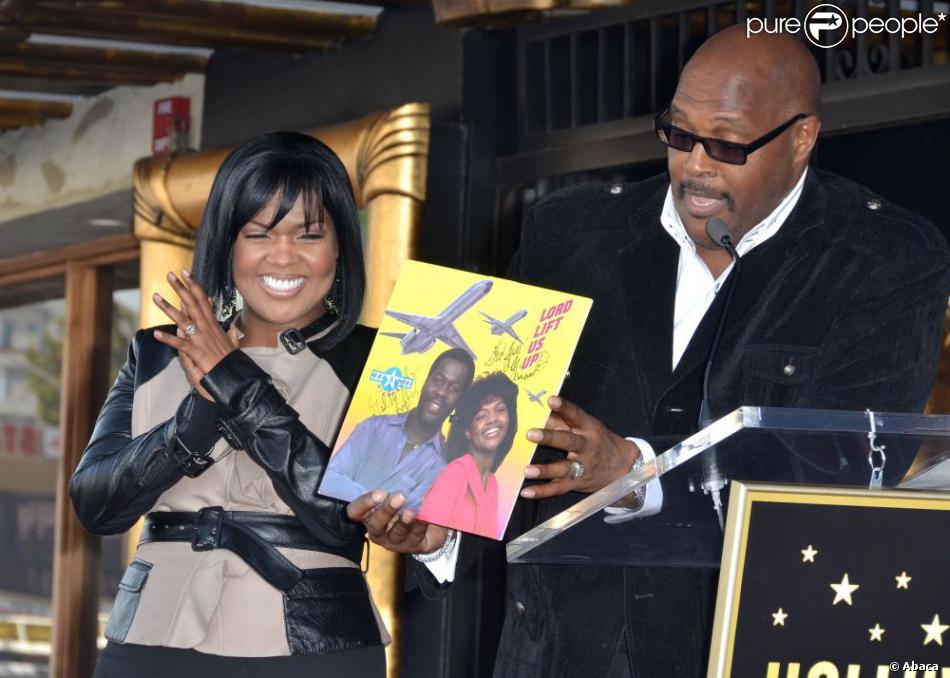 Marvin Winans lors de la cérémonie de dévoilement de l'étoile de son ...