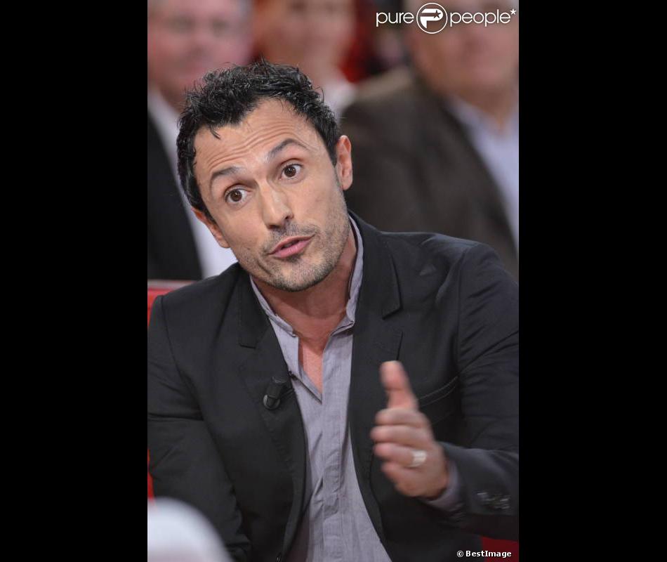 Willy Rovelli, sur le plateau de Vivement dimanche, en janvier 2012 ...