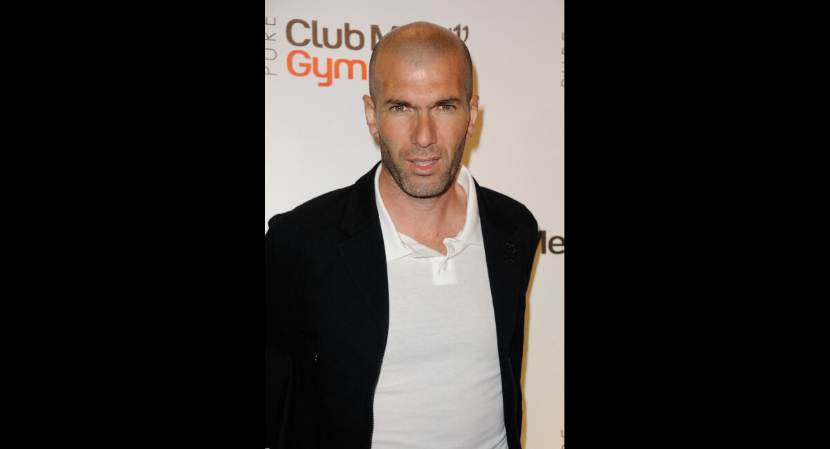 Photo : Zinedine Zidane à la soirée d'inauguration du Pure Club Med Gym ...