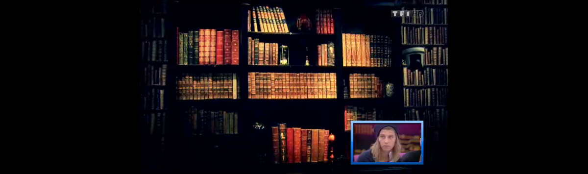 Photo : Nadège et Alexandre dans le confessional dans le troisième ...