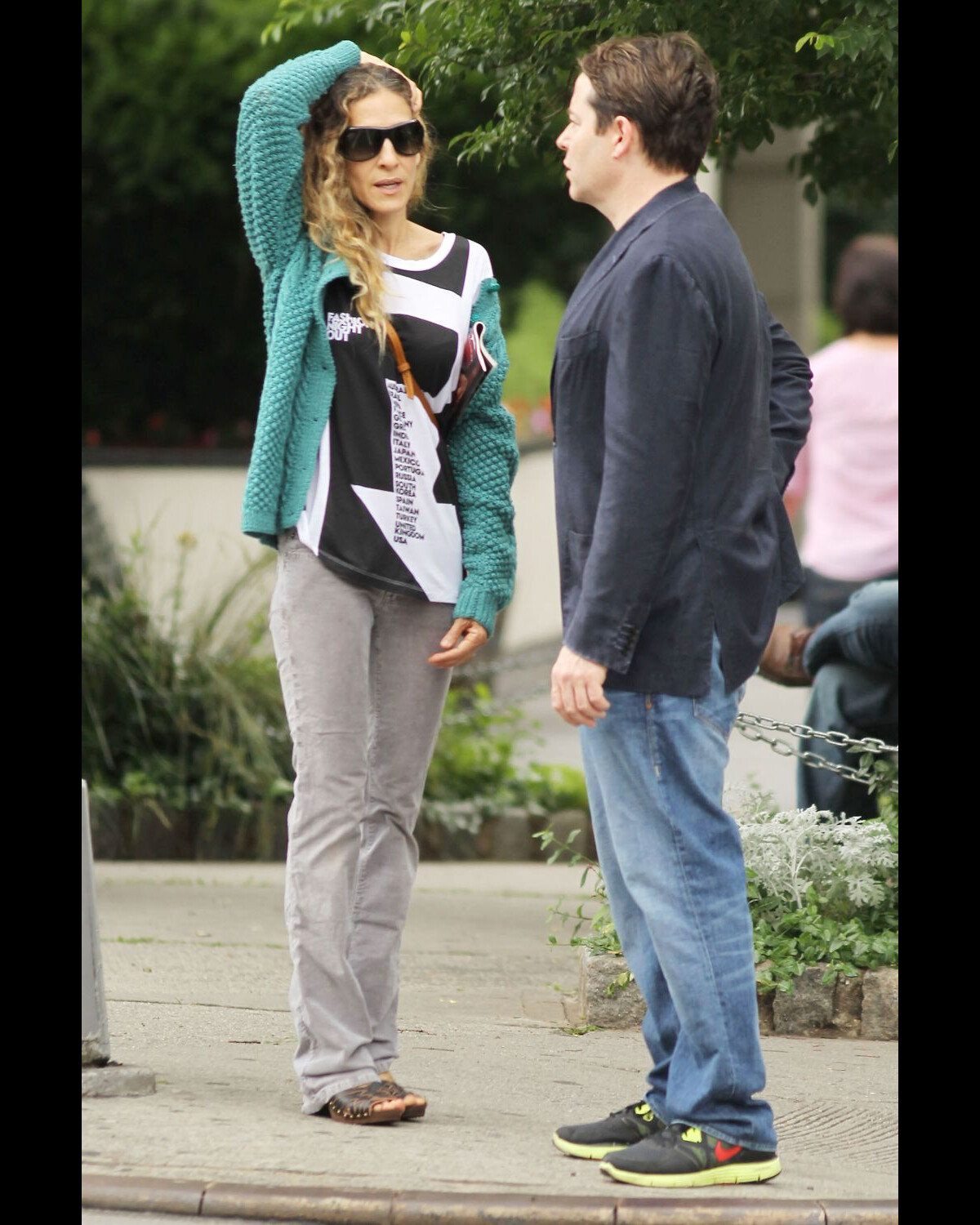 Photo : Sarah Jessica Parker et son mari Matthew Broderick à New York ...
