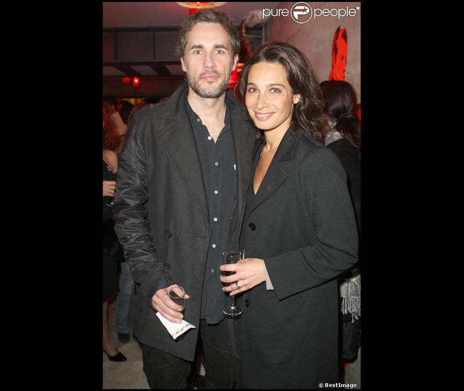 Marie Fugain et son mari Richard Charest, à Paris, en 2009. - Purepeople