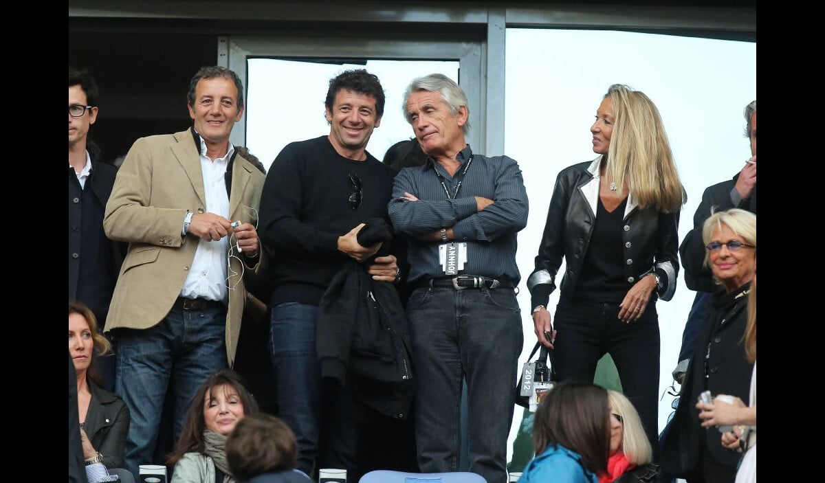 Photo : EXCLU : Patrick Bruel, Nicole et Gilbert Coullier au Stade de ...