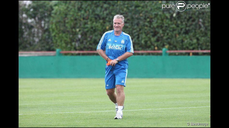 Didier Deschamps, en juillet 2010 à St-Jean-de-Luz. - Purepeople
