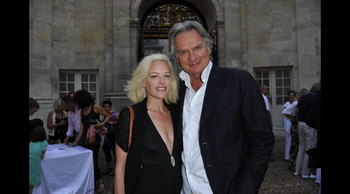 Photo : François-Eric Gendron et une amie lors du Grand Prix des ...