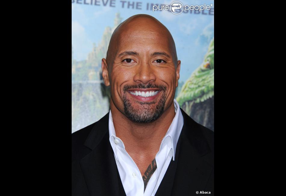 Dwayne Johnson en février 2012 à Los Angeles. - Purepeople