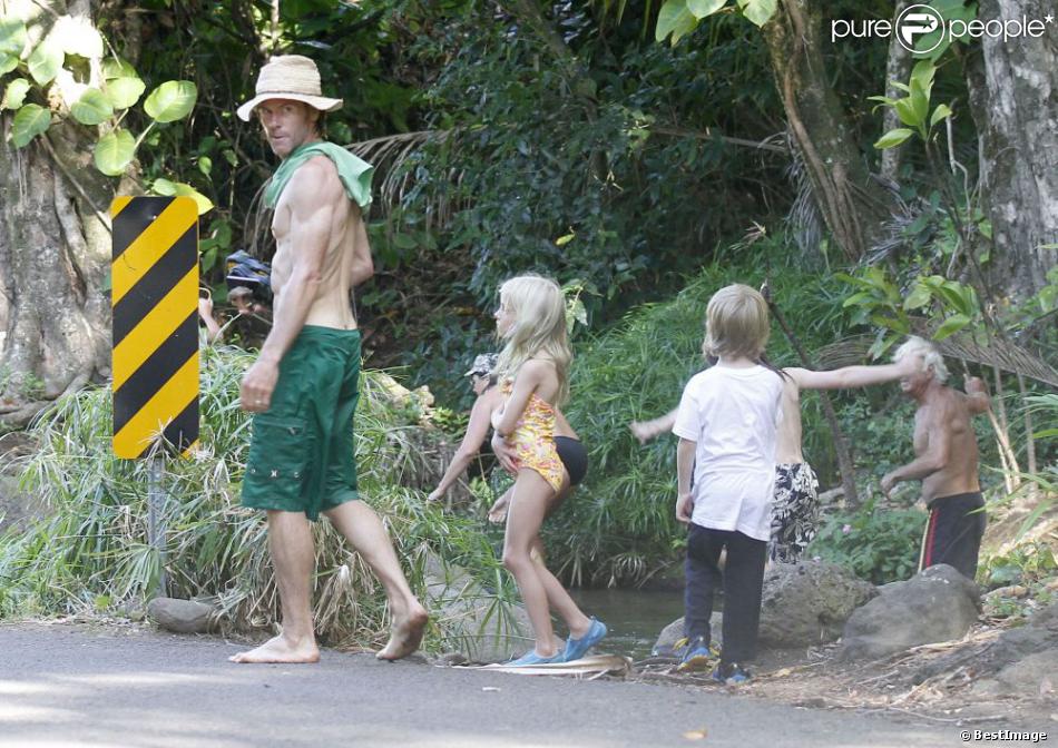 Daniel Moder, ses jumeaux Phinnaeus et Hazel et le petit dernier Henri ...