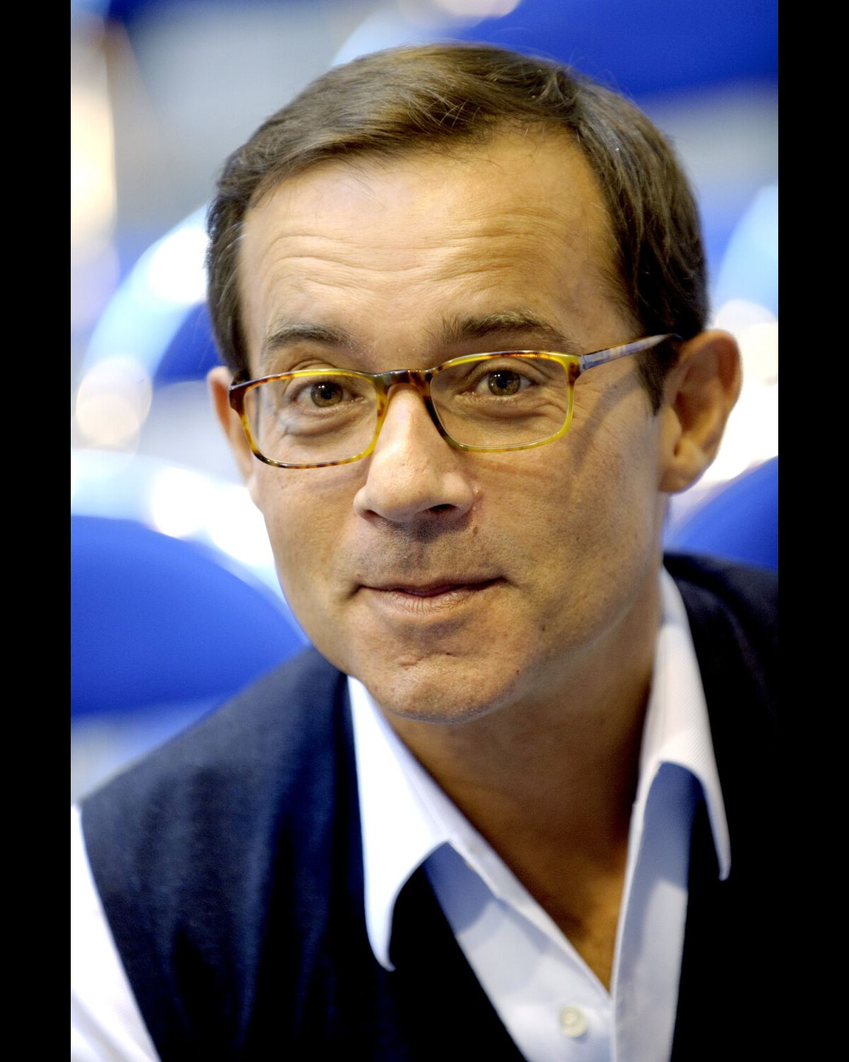 Photo : Jean-Luc Delarue à Verviers, le 1er juin 2011. - Purepeople