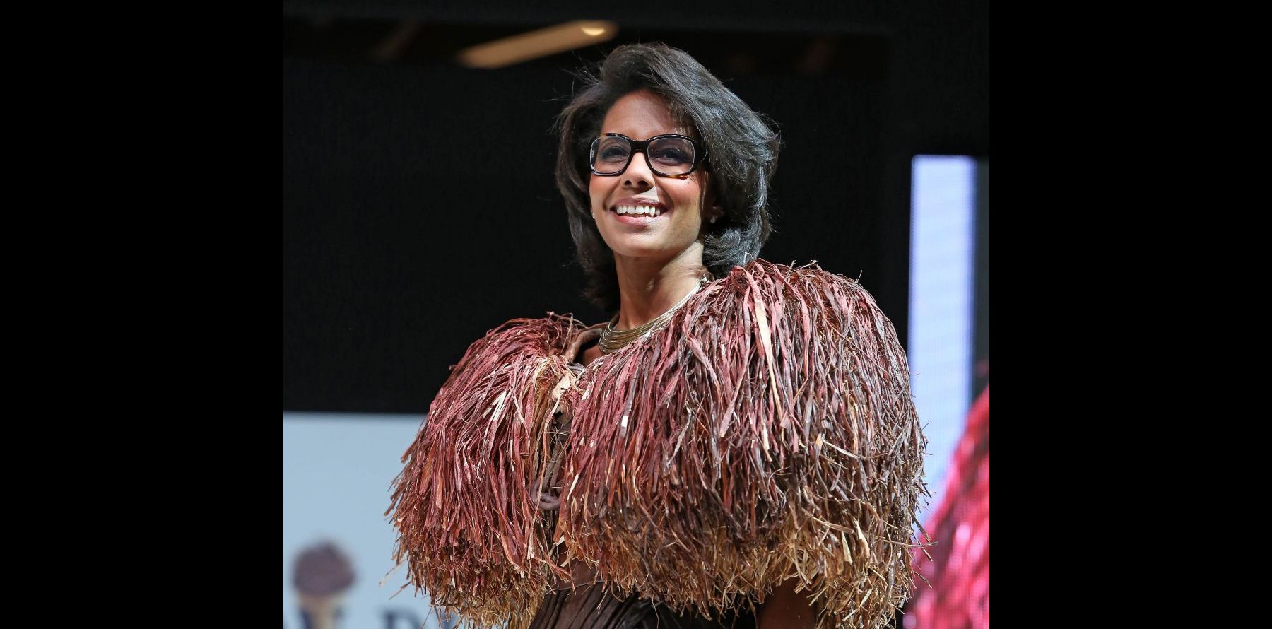 Audrey Pulvar : Craquante et croquante en mannequin chocolaté - Purepeople