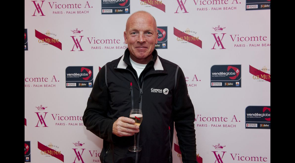 Photo : Marc Guillemot lors de la soirée Vicomte A le 8 novembre 2012 ...