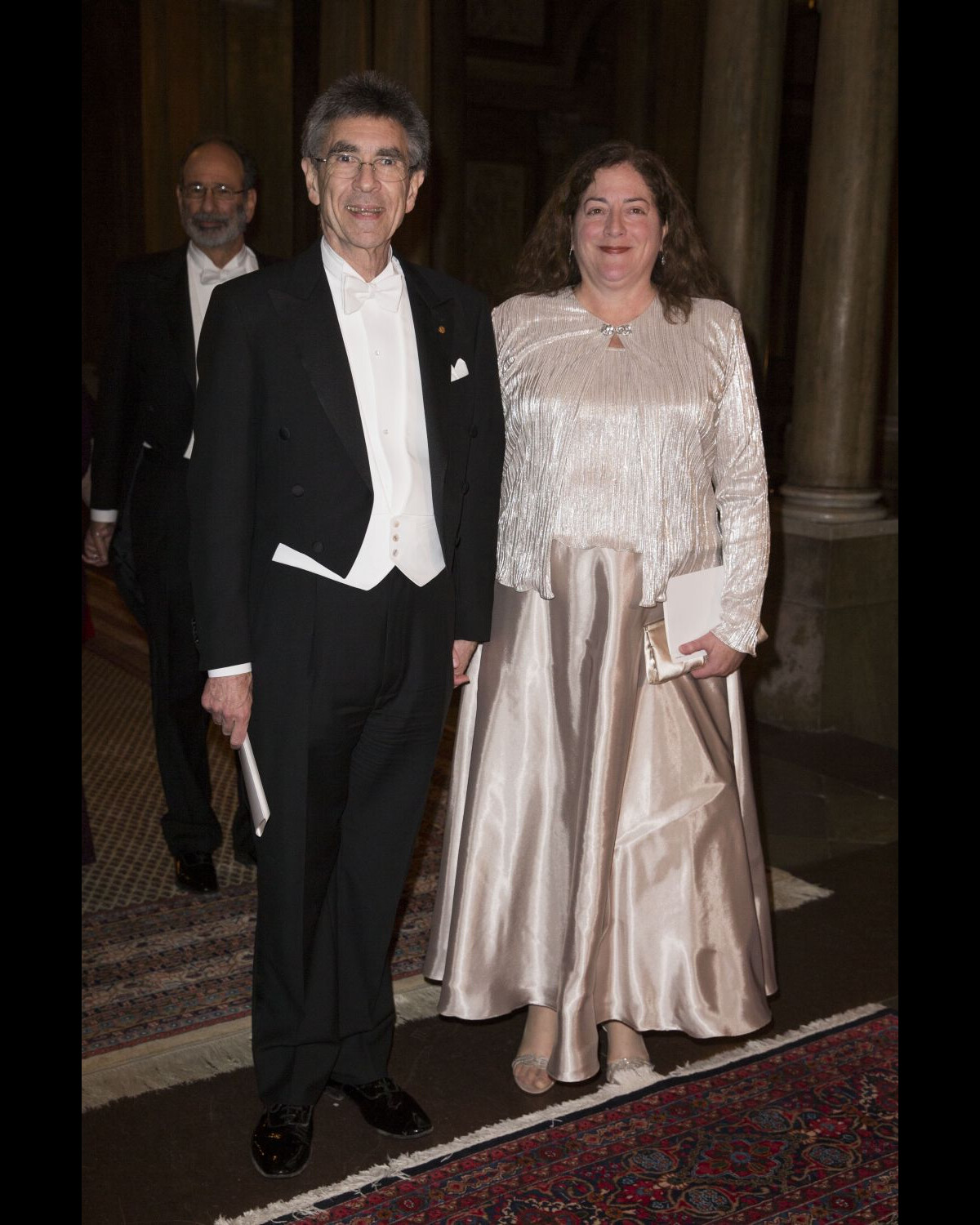 Photo : Robert J Lefkowitz, prix Nobel de chimie, et sa femme Lynn ...