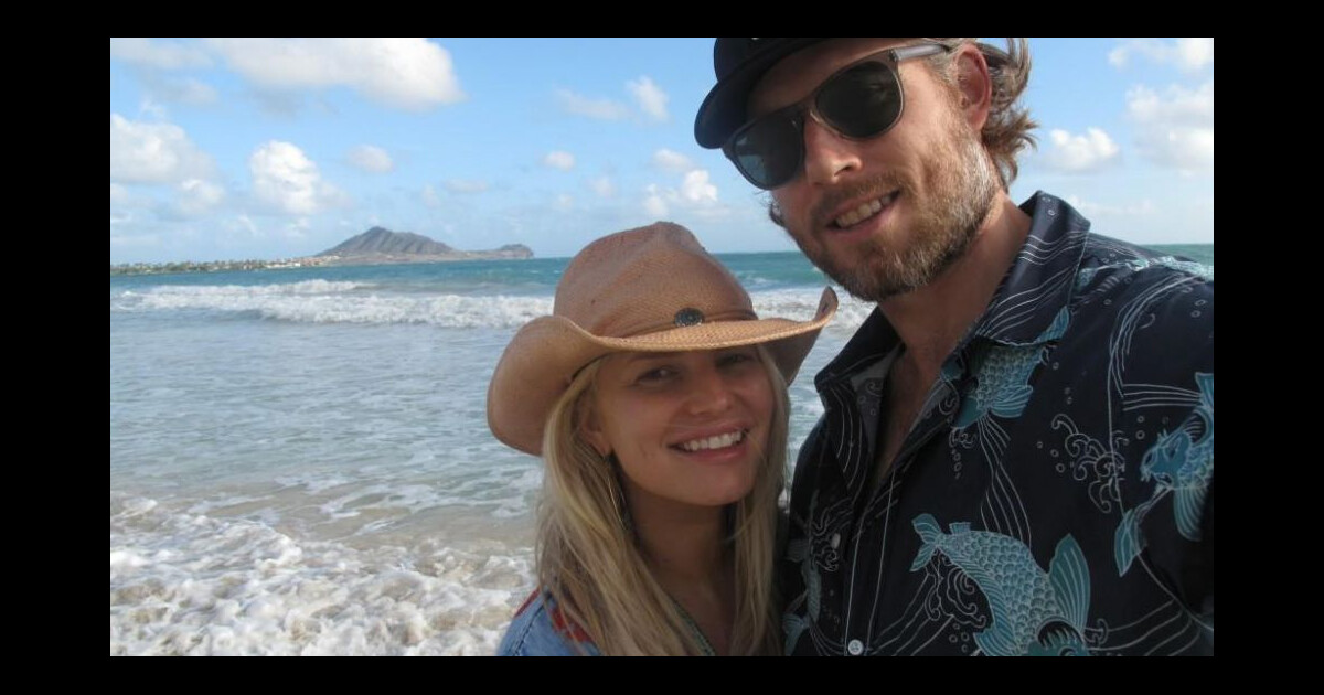 Jessica Simpson enceinte et sa soeur Ashlee : Plage avec leurs enfants ...