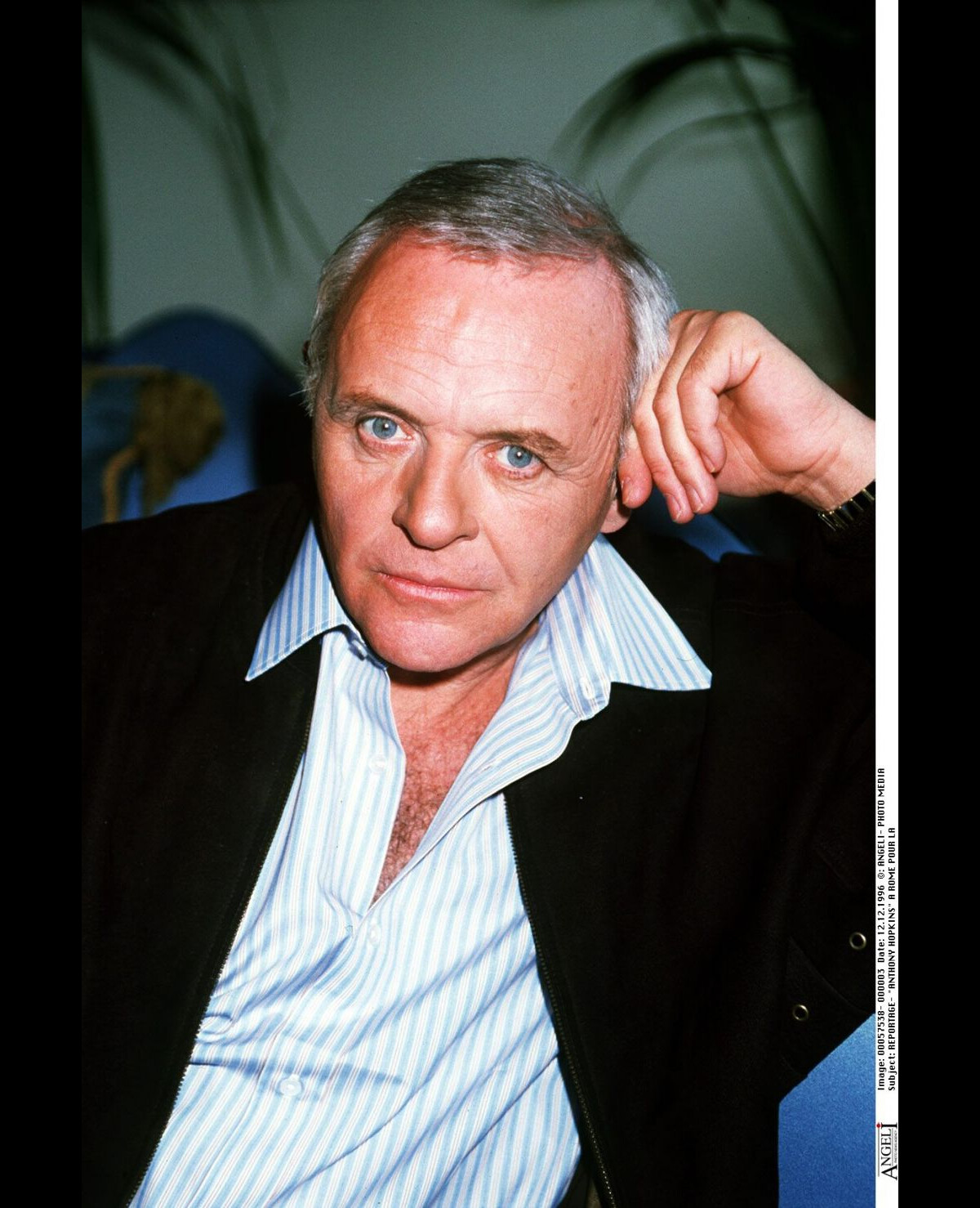 Photo : Anthony Hopkins lors de la promotion du biopic Surviving ...