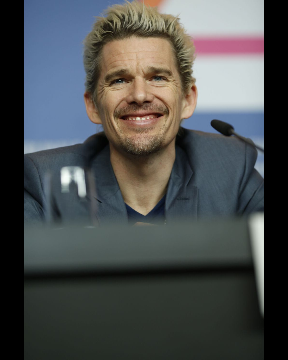 Photo : Ethan Hawke tout sourire à la conférence de presse de Before ...