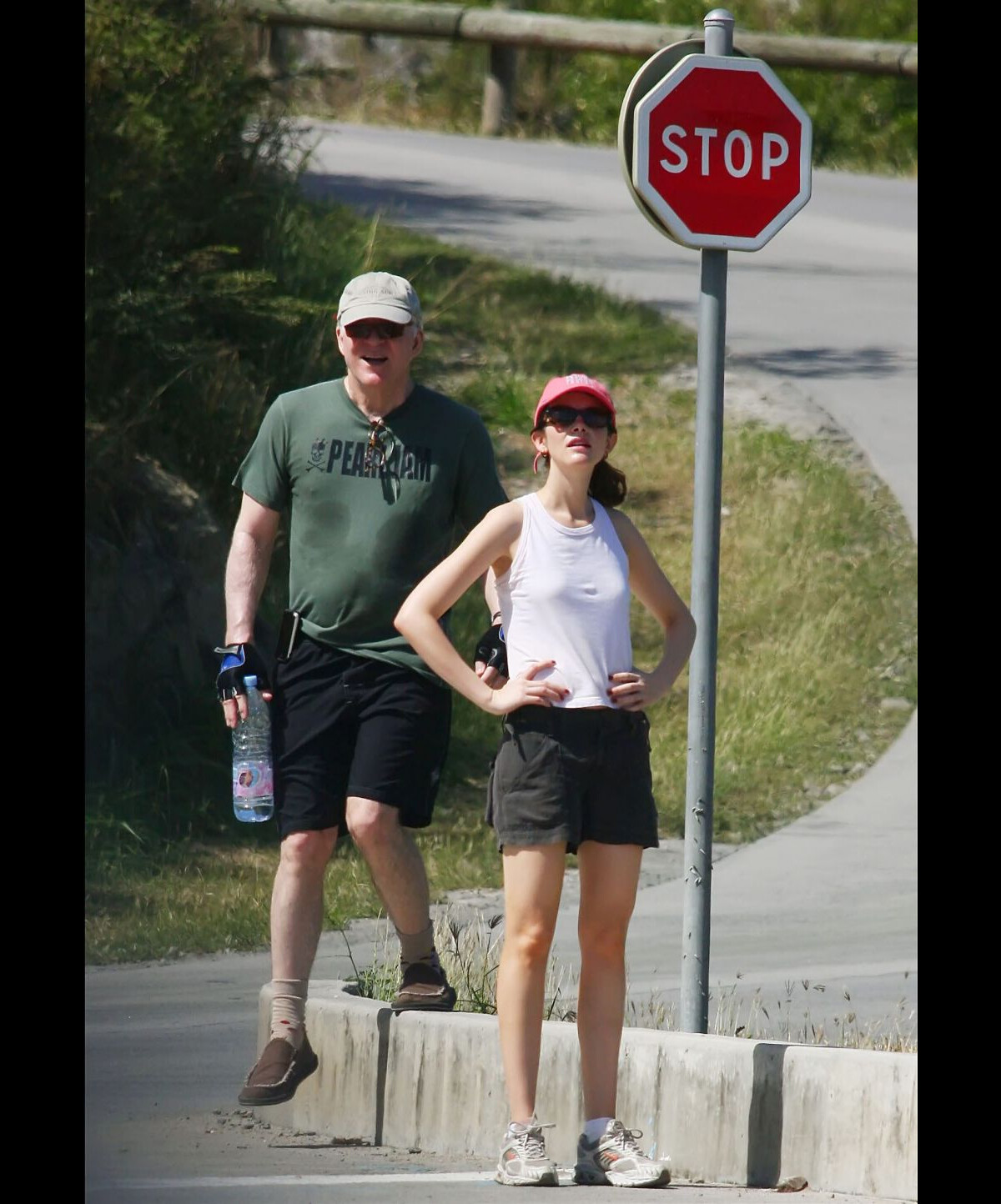 Photo : Steve Martin et sa femme Anne Stringfield en vacances sur l'île ...