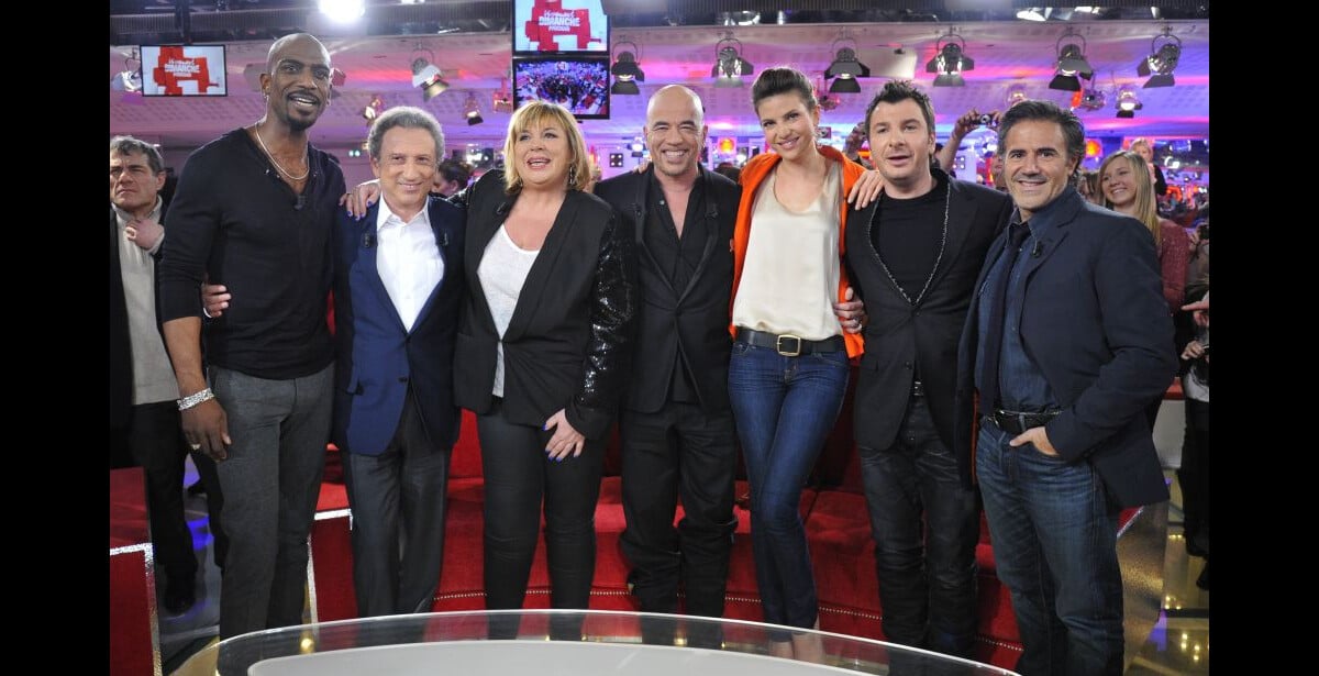 Photo : Pascal Obispo, Michael Youn, Isabelle Funaro, Marc Grosy ...