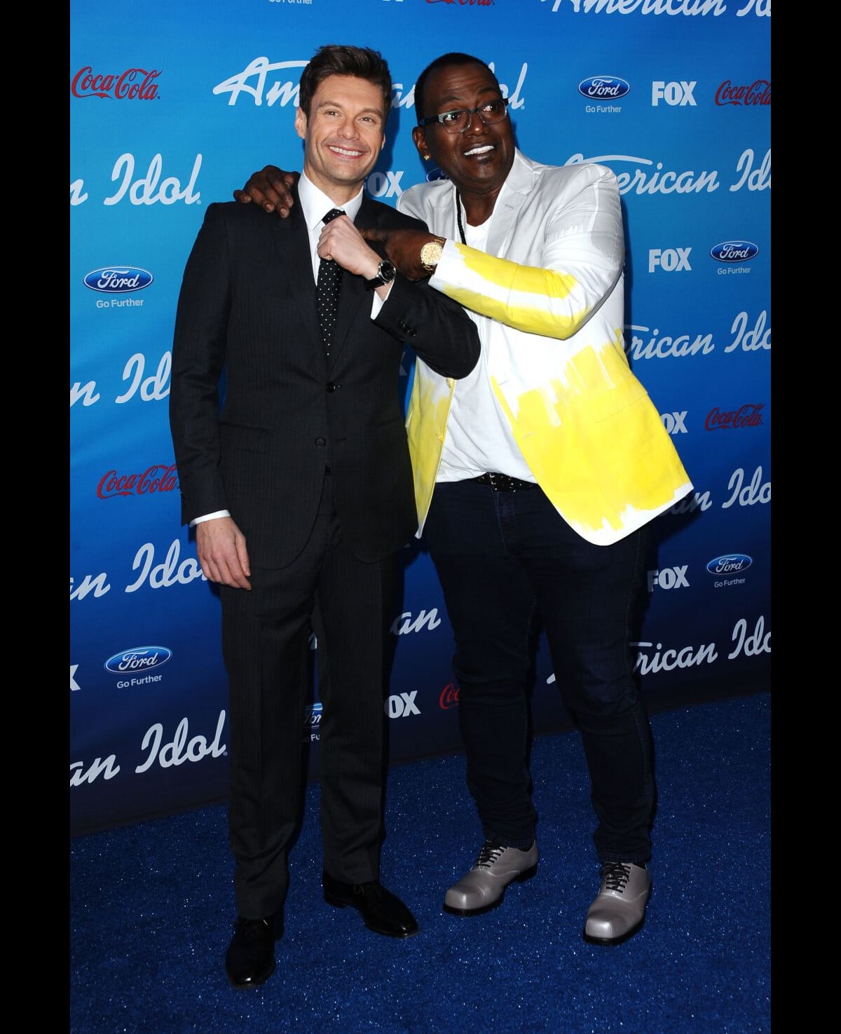 Photo : Ryan Seacrest et Randy Jackson à la soirée des finalistes d ...