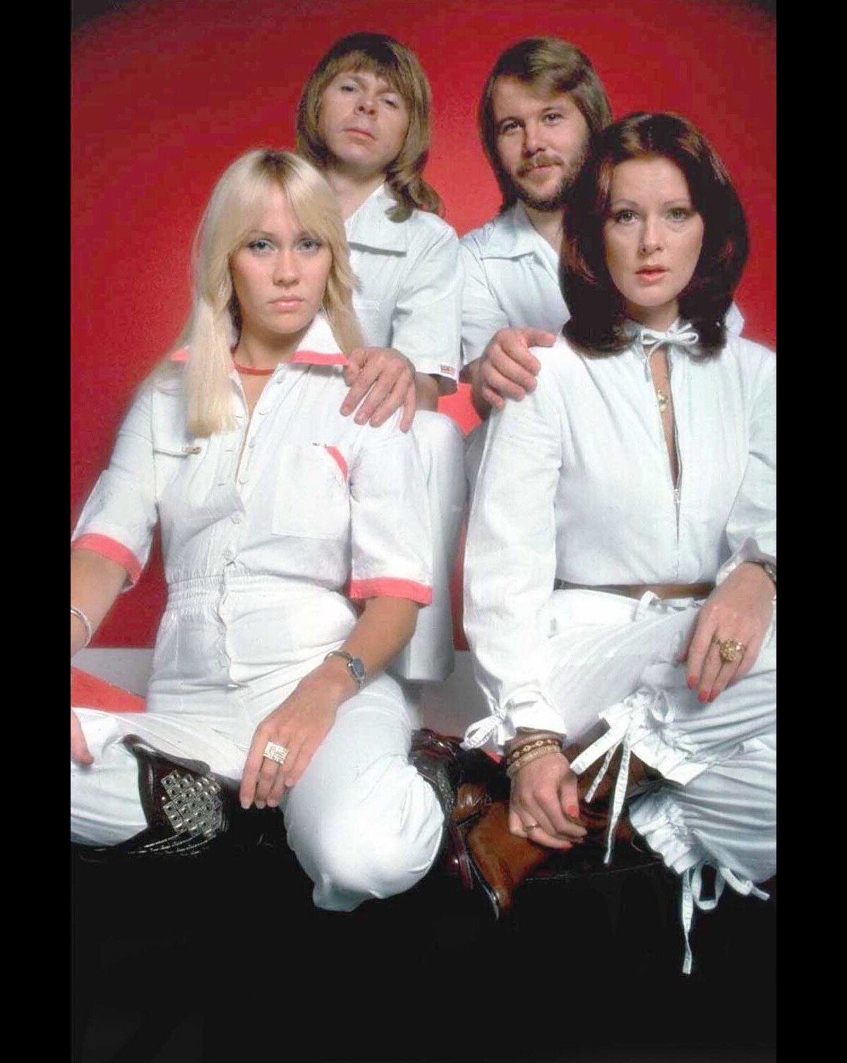 Photo : Le groupe ABBA du temps de leur grandeur entre 1972 et 1982 ...