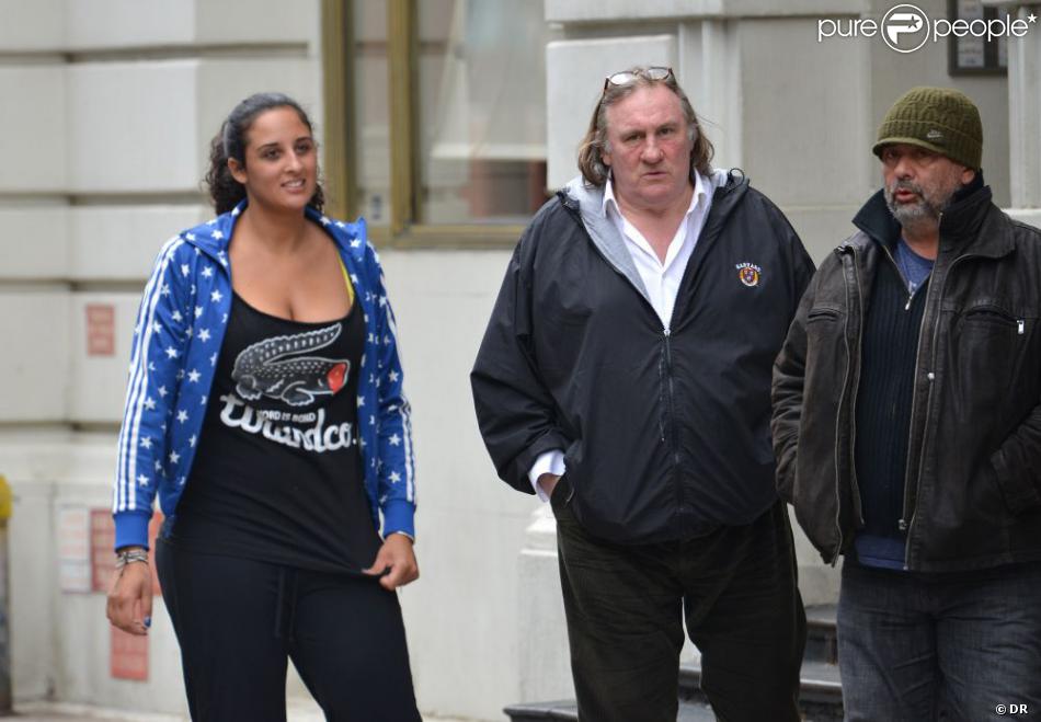 Gérard Depardieu de retour à New York : Avec sa fille Roxane et Luc ...