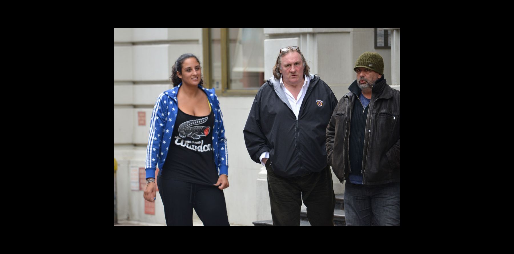 Gérard Depardieu de retour à New York : Avec sa fille Roxane et Luc ...