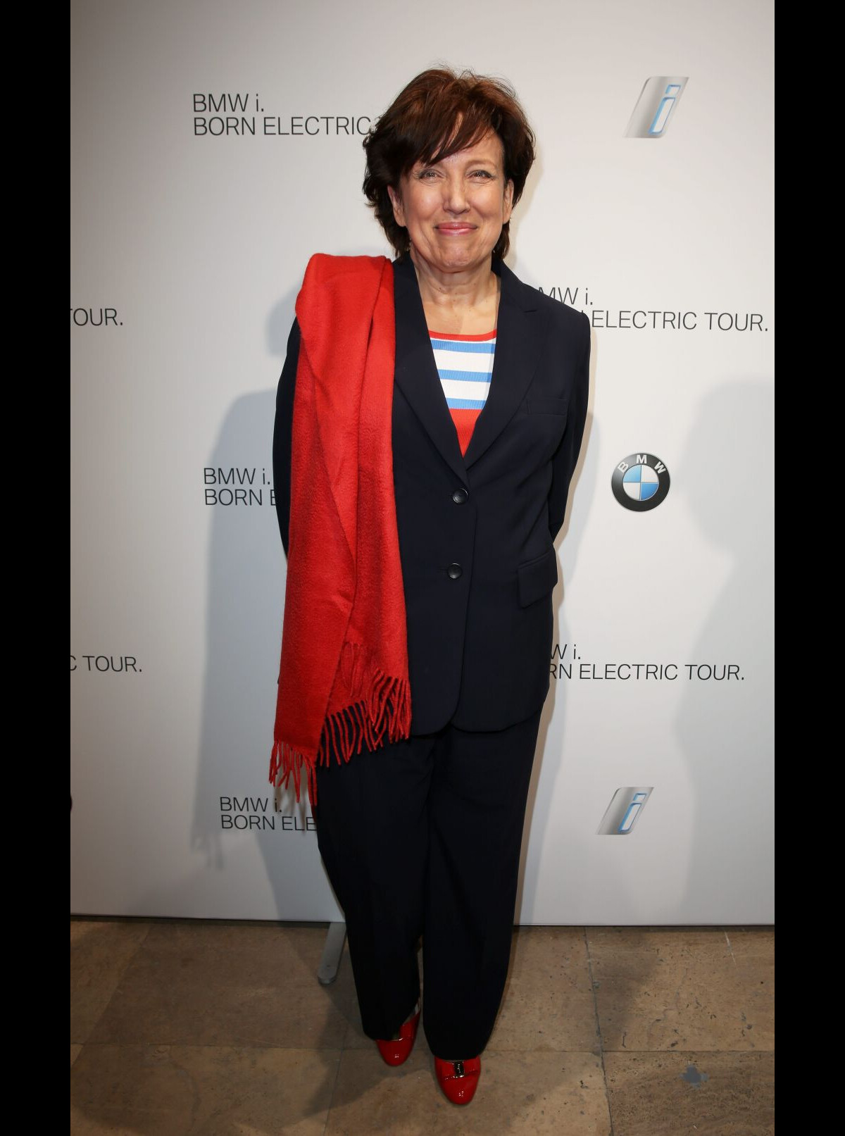 Photo : Roselyne Bachelot à Paris le 3 avril 2013 au Palais de Tokyo ...