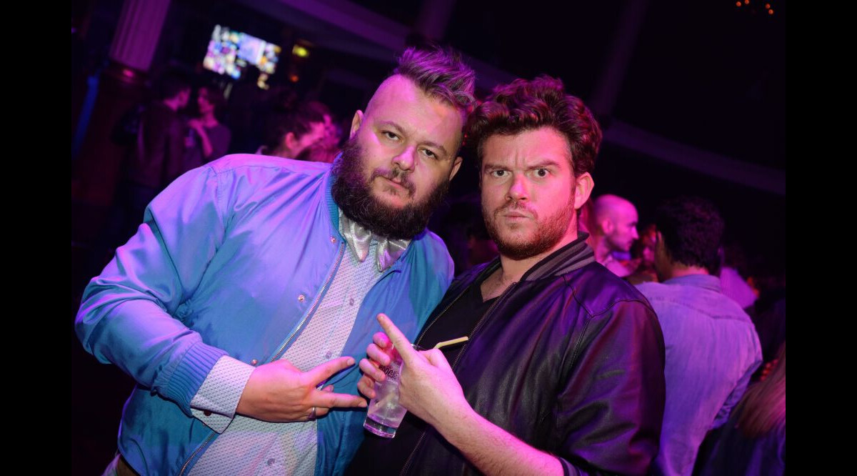 Photo : Greg Boust et Cédric Couvez à la soirée Villa Schweppes à Paris ...