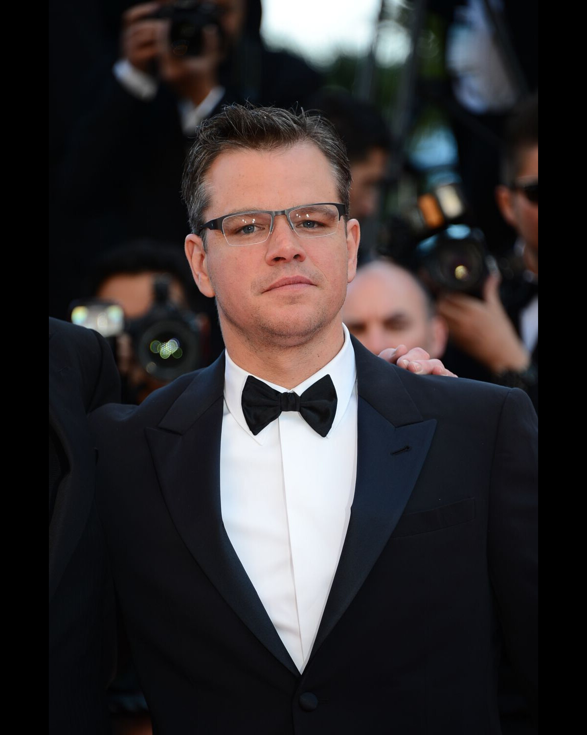 Photo : Matt Damon lors de la montée des marches du film Ma vie avec ...