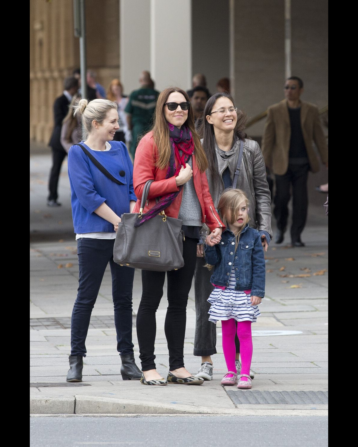 Photo : Mel C (Melanie Chisholm) avec sa fille Scarlet (4 ans) dans les ...